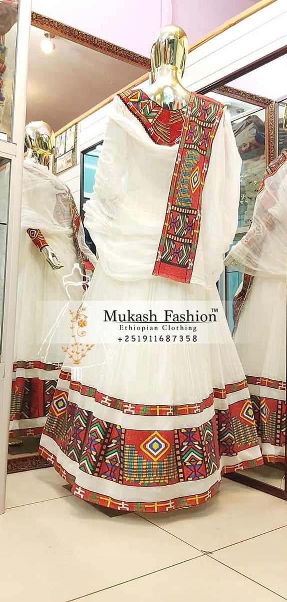 Habesha Tibeb dress – Mukash Fashion